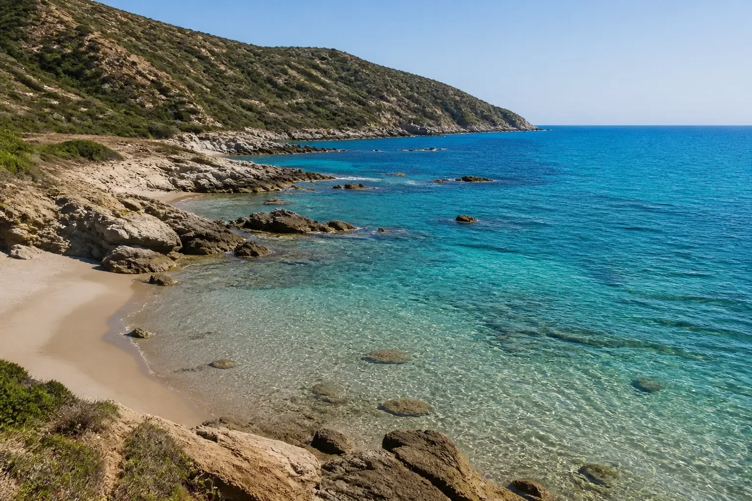 Wild Beaches In Arbus